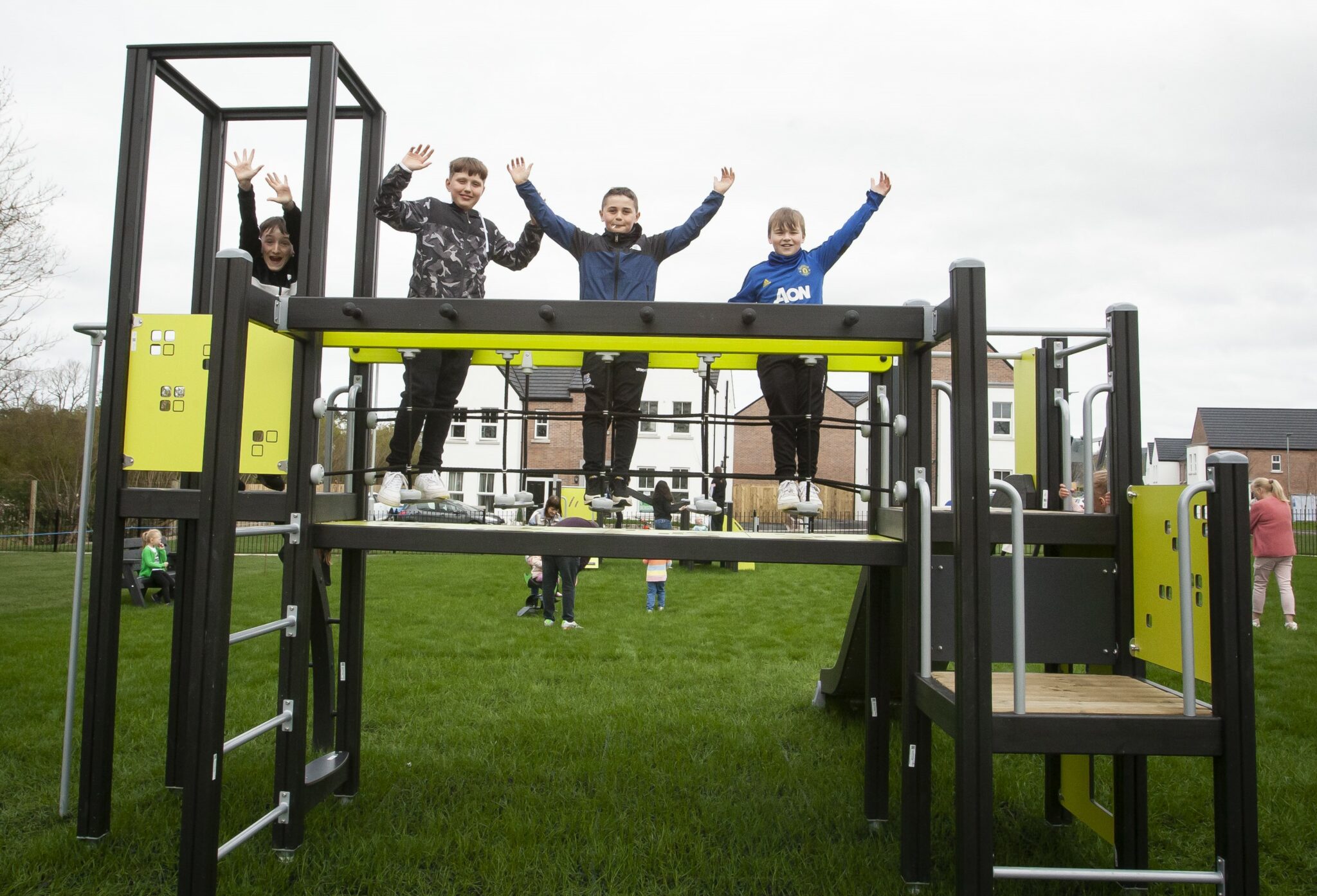 Roe Wood Play Park officially opened – Braidwater Homes